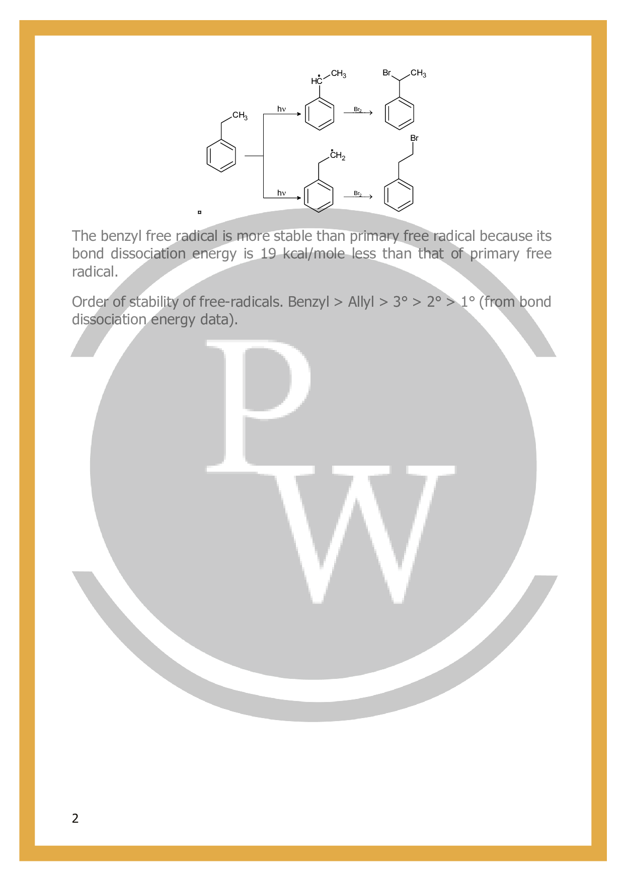 NBS Reaction| About NBS mechanism |N-bromosuccinimide use | PW