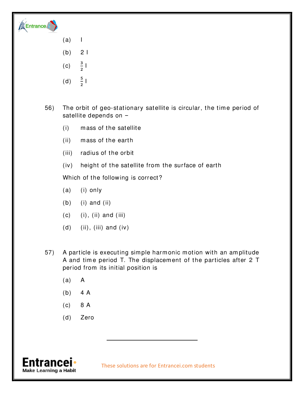 Previous Year BITSAT Question Paper-2008 With Answer Key | PW