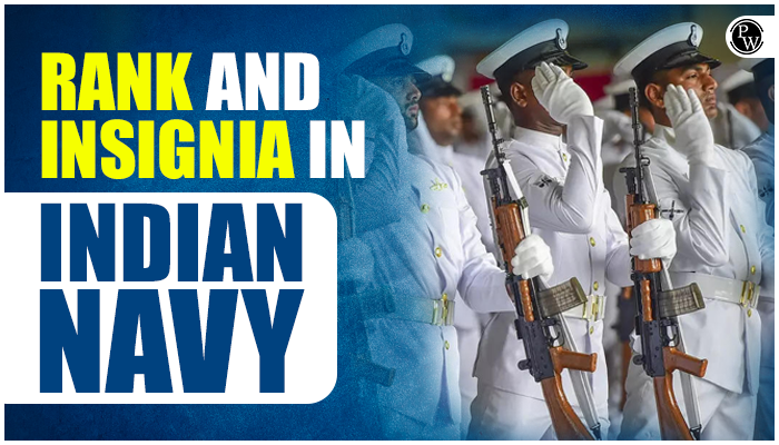 Rank and insignia in indian navy | Physics Wallah