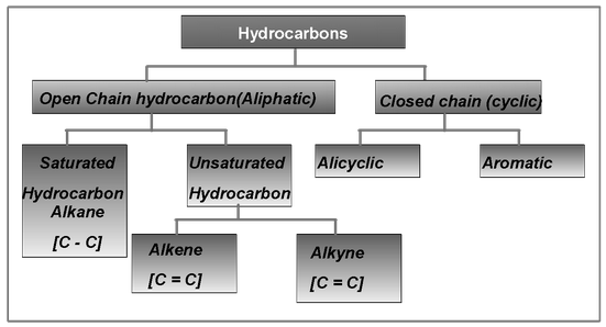 Naming Hydrocarbons Chart