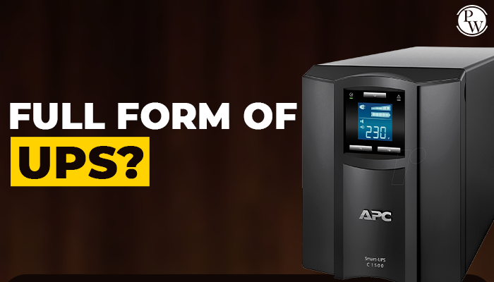 What is The Full Form of UPS ? | Physics Wallah