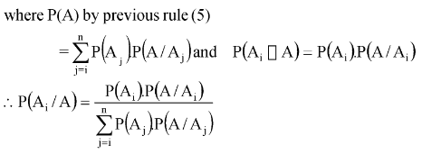 Probability topic Baye’s Theorem