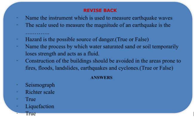 Earthquake data | Class 8 science | Physics Wallah