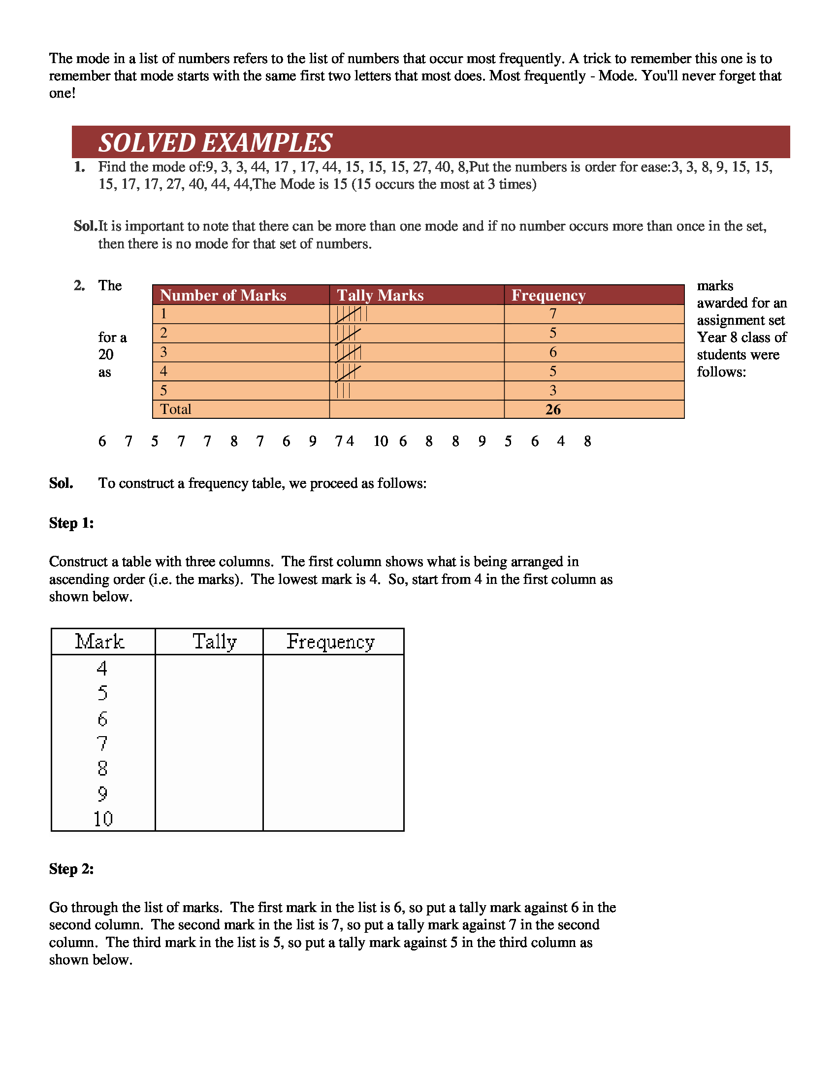 Data Handling Class 7