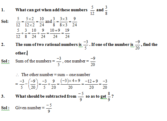 Addition & Subtraction Of Rational Numbers | Physics Wallah